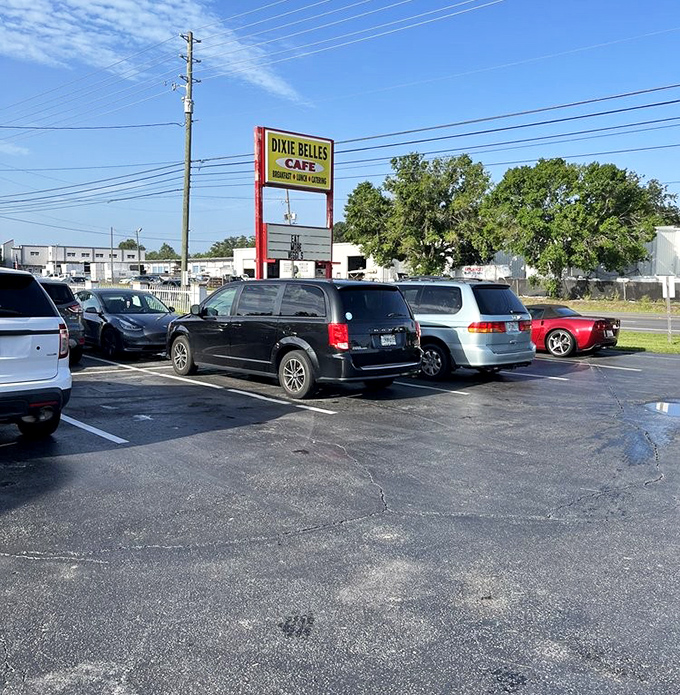 The packed parking lot tells the story before you even walk in &ndash; locals know where to find breakfast worth getting up early for.