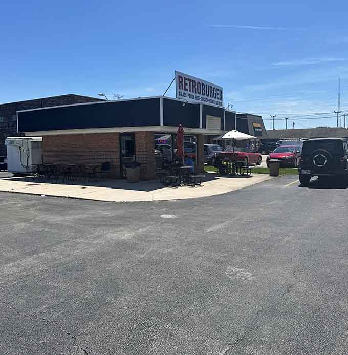 A busy parking lot is nature's way of saying you've found something special that the locals already know about.