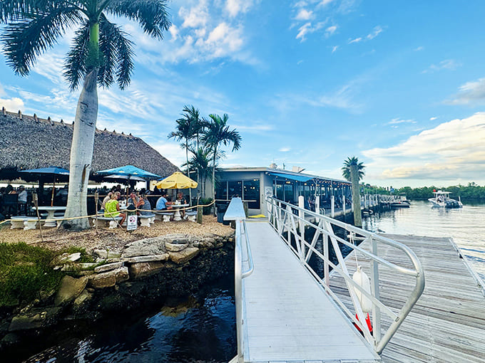 Riviera Bar and Grill offers waterfront dining where the food competes with the view &ndash; and both are winning.