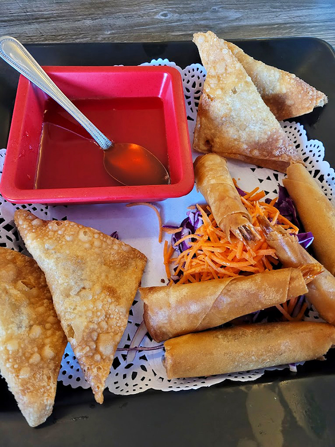 Crispy, golden, and utterly irresistible. These rolls are the reason chopsticks were invented&mdash;to get them to your mouth faster!