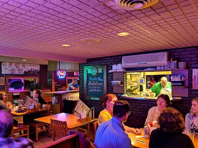 Locals gather for meals that bring people together, proving that great restaurants are really about community and connection.