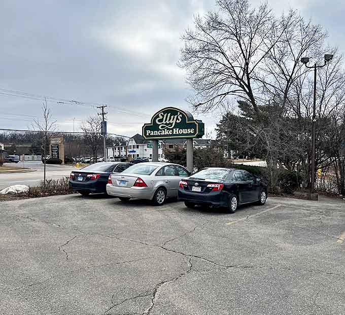 Signage: The beacon of breakfast hope standing tall in Glenview, guiding hungry souls to pancake salvation since its doors first opened.