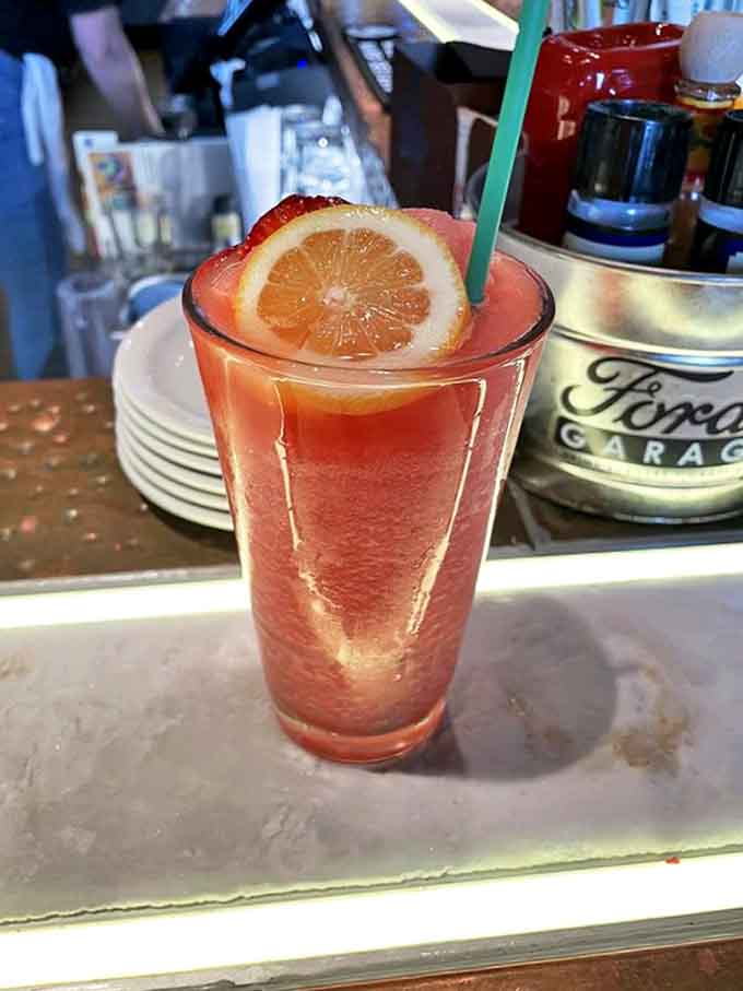 This spiked strawberry lemonade doesn't just refresh &ndash; it revives the spirit with vibrant color and promise of summer in every sip.