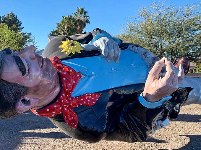 Hobo Joe's got his eyes on the horizon and his heart in Buckeye. With that determined look, he might just start walking &ndash; and create the world's slowest parade!