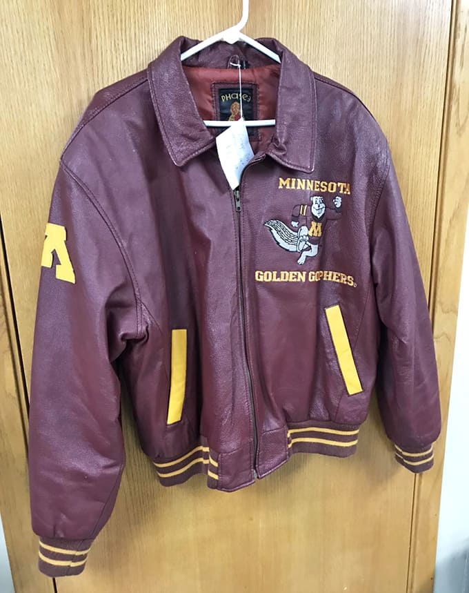 Golden Gophers pride never goes out of style, especially when it's wrapped in vintage leather that's seen decades of Minnesota seasons.