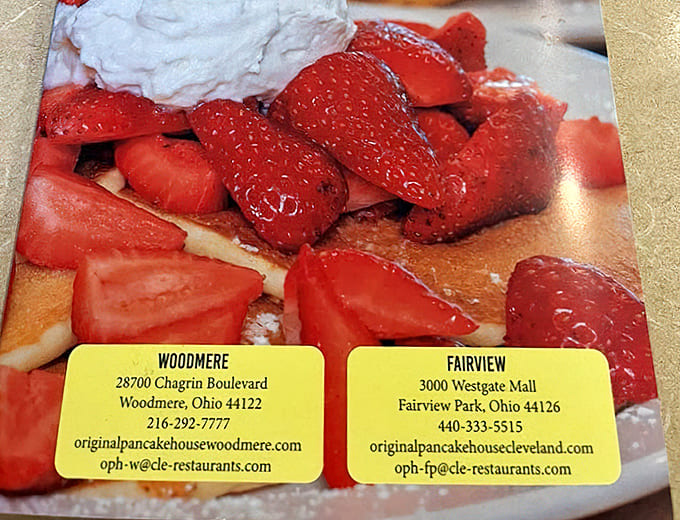 Two locations mean twice the opportunity to experience these legendary pumpkin pancakes across the Cleveland area.