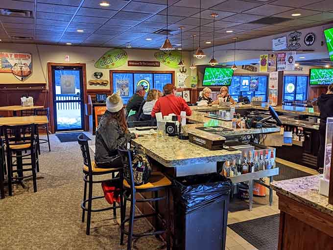 Pull up a stool at the bar and watch the magic happen while you wait for your enchiladas.