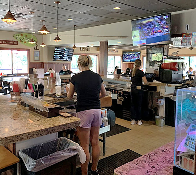 Friendly staff members work the room with genuine smiles, treating every guest like a regular from day one.