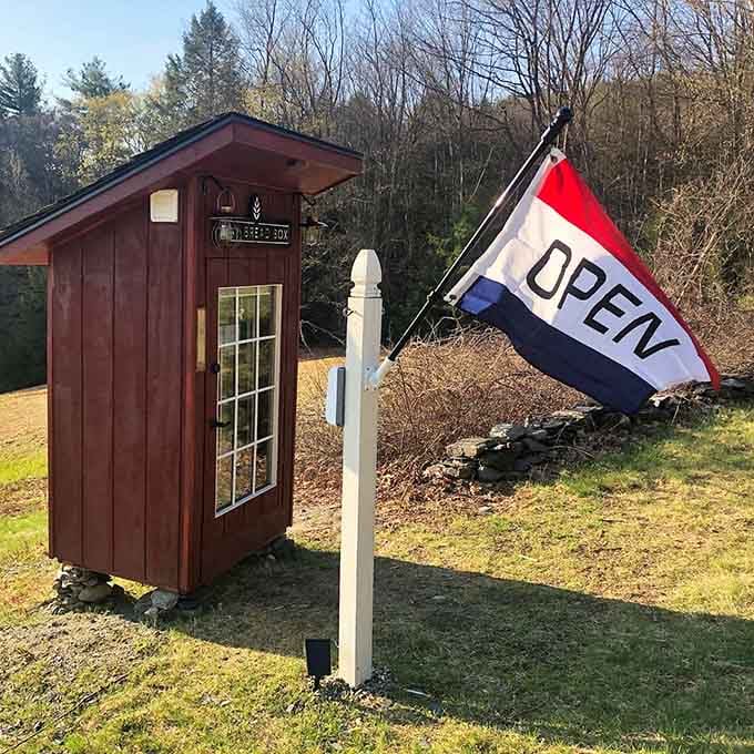 When that "OPEN" flag is flying, you know good things are about to happen, specifically good things involving carbs and happiness.