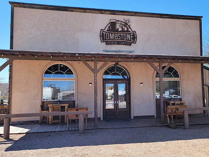 Tombstone Brewing Company proves the frontier spirit lives on, crafting contemporary beers with names that tip their hat to local legends.
