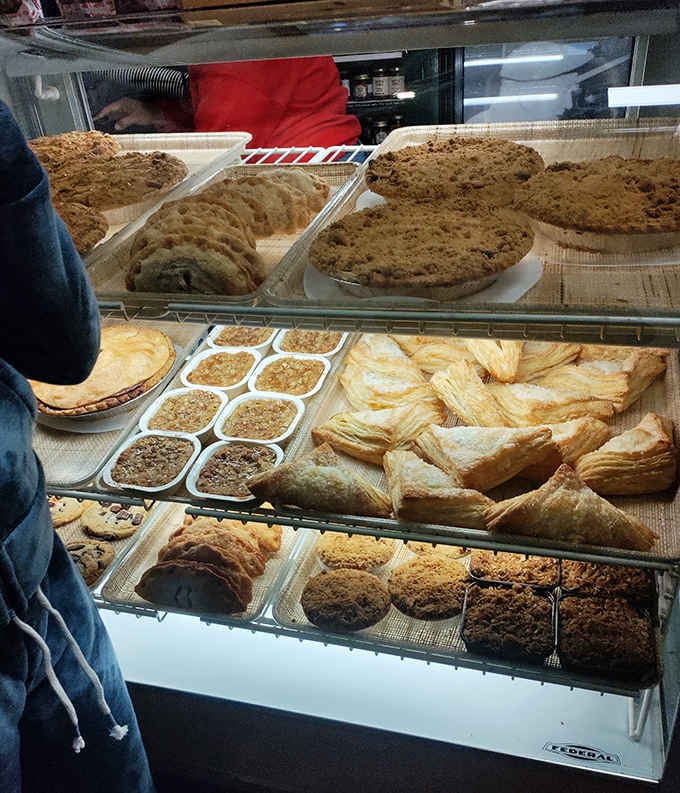 The bakery case tempts with apple-centric delights &ndash; from turnovers to pies, each treat made with the same care as their famous donuts.