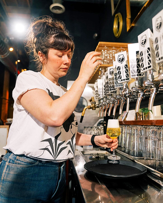 Crafting drinks with scientific precision and artistic flair &ndash; watching the bartender work is half the fun.