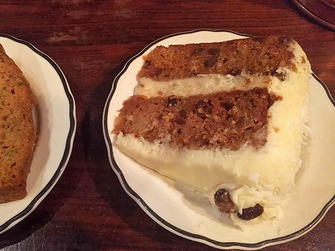 Behold, the dynamic duo of desserts! One slice zesty, one creamy&mdash;it's like the Batman and Robin of the pastry world.