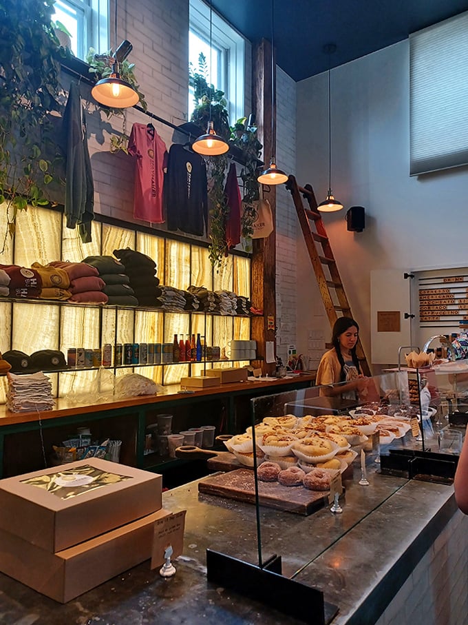 A retail wonderland where branded merchandise lets you take home a piece of Haymaker magic&mdash;minus the actual buns, sadly.