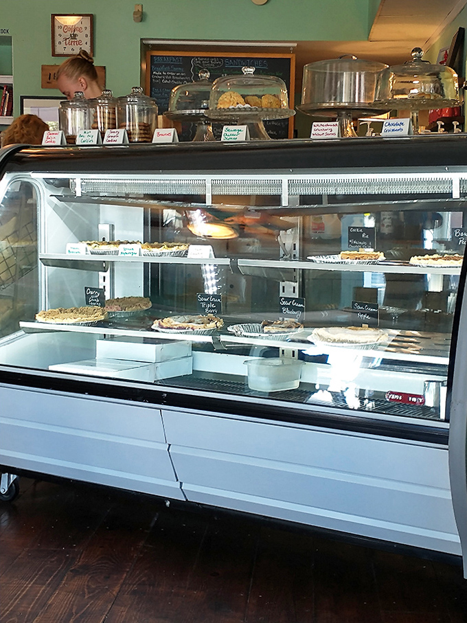 The display case &ndash; Vermont's own version of the Louvre, except these masterpieces are edible.