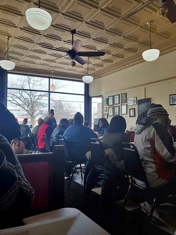 A packed house speaks volumes &ndash; when locals willingly wait for a table, you know you've found the real deal in diner excellence.