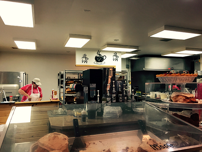 Where the magic happens &ndash; the kitchen bustles with activity as homestyle cooking transforms simple ingredients into memorable meals.