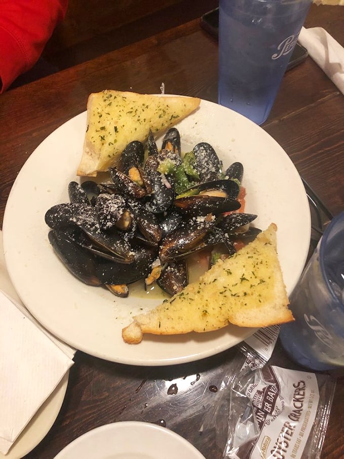 These mussels are ready for their close-up! Each bite is like a tiny taste of the Mediterranean.