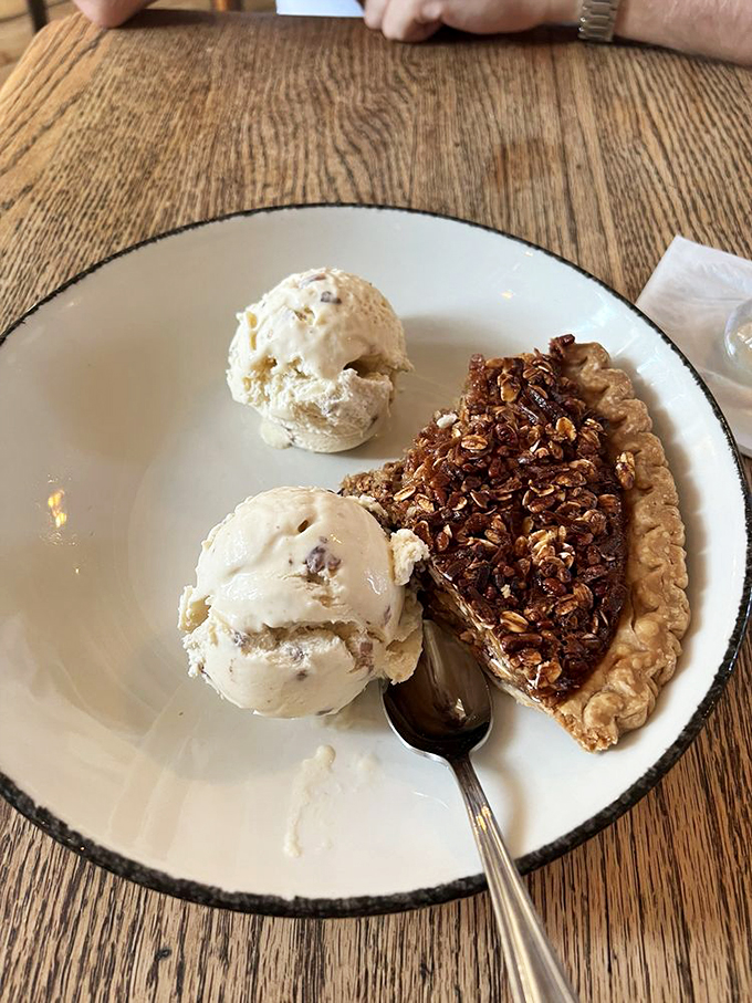 Oatmeal pie: The dessert that makes you feel like you're having a healthy breakfast. Self-delusion never tasted so good!