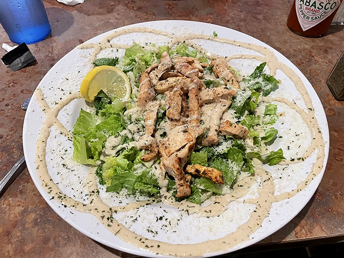 Who said healthy can't be delicious? This wrap-around salad proves greens can be the main event, not just the opening act.