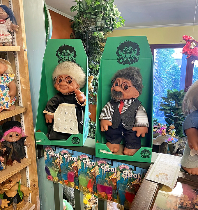 Vintage Dam trolls in their original packaging &ndash; the holy grail for serious collectors and nostalgic forty-somethings alike.