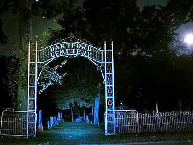 Hilltop views to die for! Dartford Cemetery: where Wisconsin's past rests with a panoramic perspective.