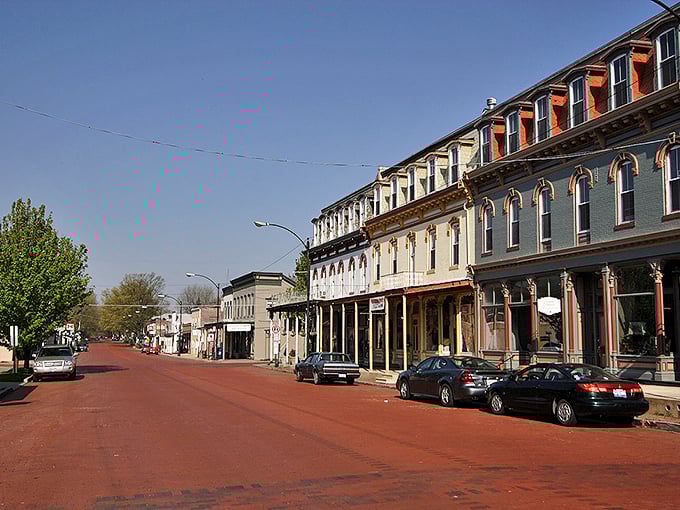 Lebanon's brick-paved streets and Victorian charm make it look like the perfect setting for a Hallmark Christmas movie - even in July!