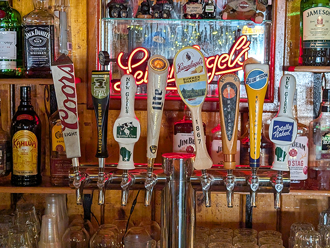Decisions, decisions! A tap lineup that showcases Wisconsin's proud brewing heritage alongside national favorites.
