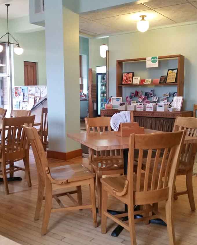 The dining room at Beno's offers plenty of space for everyone from solo diners to groups, all united in their appreciation of quality sandwiches.