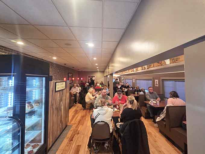 The open layout and welcoming vibe prove that great restaurants don't need pretension, just great food and friendly service.