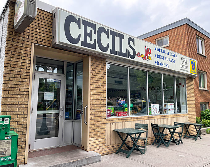 Outdoor seating lets you enjoy your sandwich al fresco, perfect for soaking up a beautiful Minnesota day.