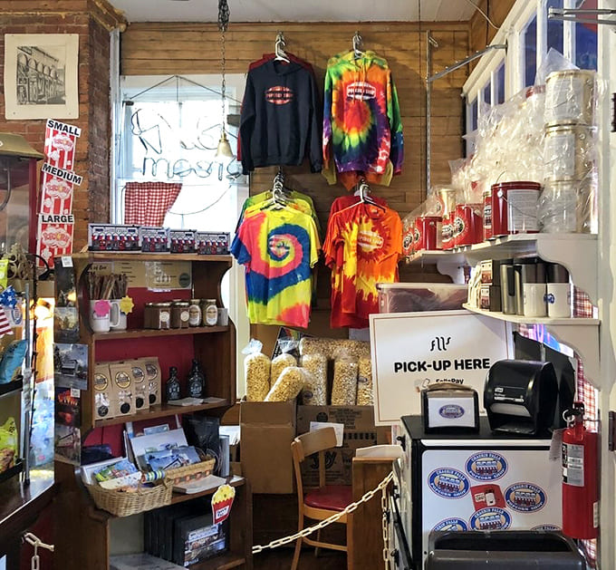 Shop merchandise that lets you take the nostalgia home, because sometimes you need a tie-dye reminder of simpler, sweeter times.