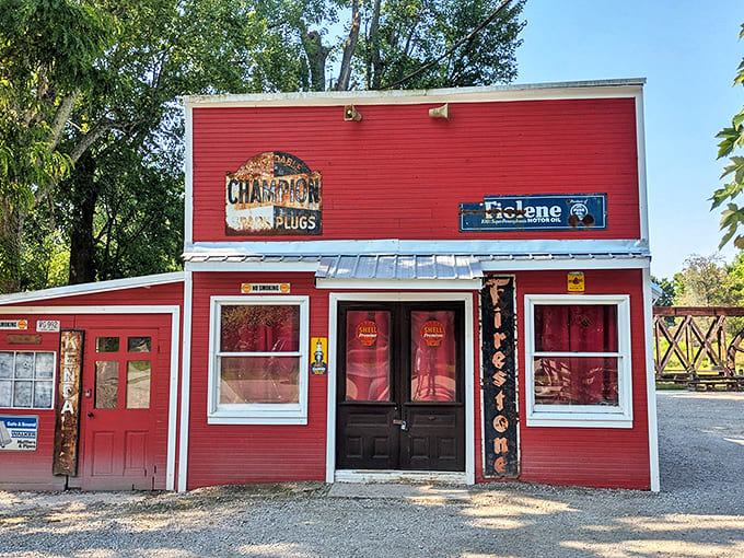 This vintage storefront looks like it should be selling penny candy and comic books, not housing one of Ohio's most beloved breakfast institutions.