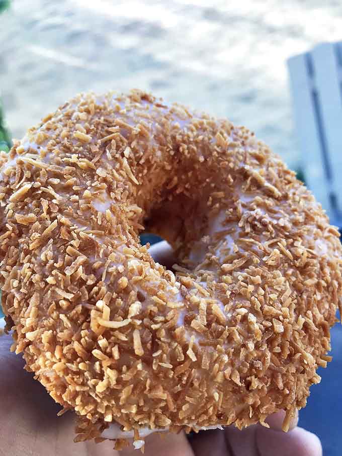 Coconut Ring: This golden circle crowned with toasted coconut shreds proves that potatoes and tropical flavors are a match made in heaven.