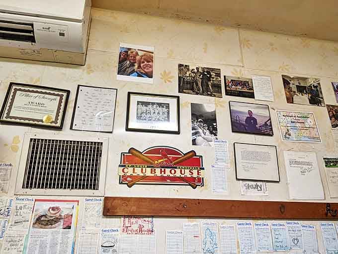 Walls covered in local history and awards tell the story of a restaurant that's become a community institution.