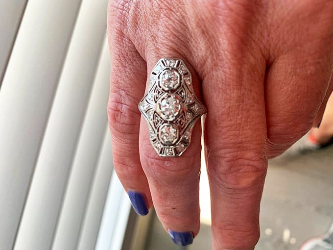 Not just jewelry but a time capsule of craftsmanship &ndash; when rings were created by artisans, not assembly lines.