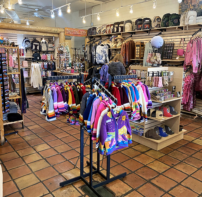 Treasures await in the gift shop &ndash; colorful Southwestern-inspired clothing and crafts that let you take a piece of Sedona home.