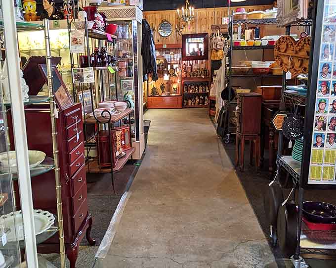 Every aisle offers a new adventure in vintage discovery, making it nearly impossible to leave without finding at least one perfect treasure.