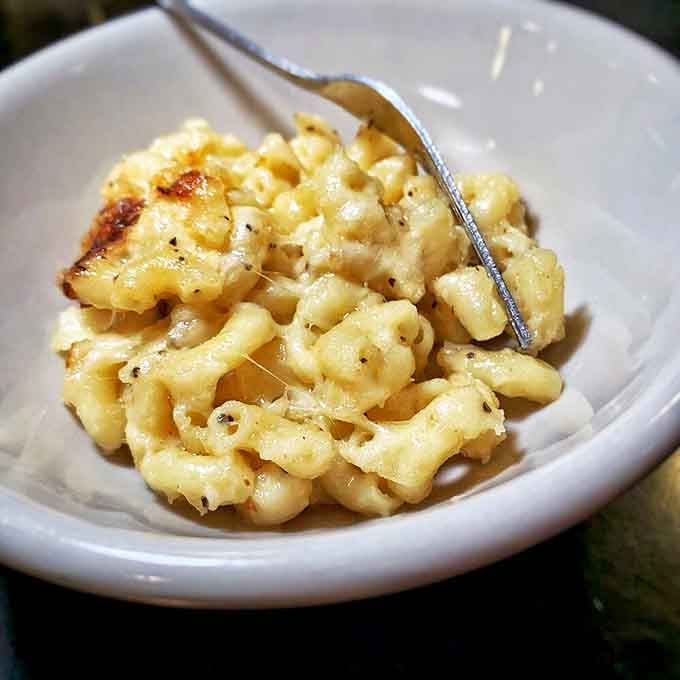 Not your childhood mac and cheese, unless you grew up with a James Beard Award winner as your personal chef. Creamy, complex, and utterly comforting.