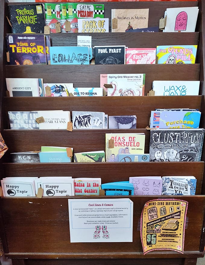Magazines and booklets: Underground zines and indie publications create a paper time capsule of counterculture creativity. "Tone of Terror" sounds particularly intriguing!