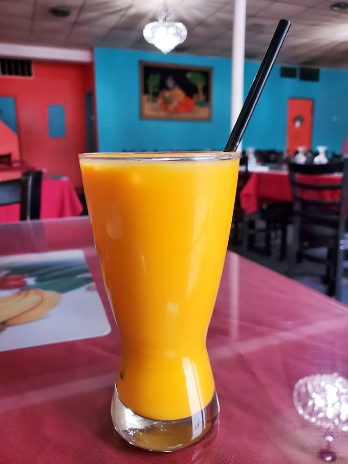 Liquid sunshine in a glass! Tandoor's Mango Lassi is the tropical vacation your taste buds have been craving all winter.