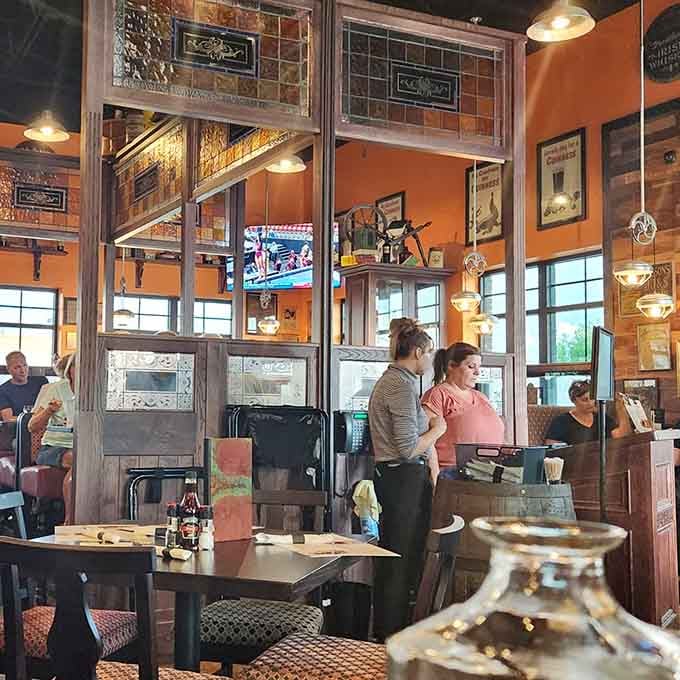 Friendly staff navigate the dining room with practiced ease, making everyone feel like regulars even on their very first visit.