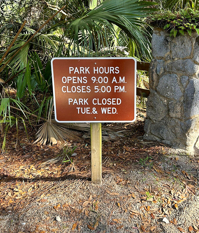 Time your travels! These operating hours ensure you'll have plenty of daylight to explore every fascinating corner of the park.