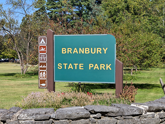 The unassuming entrance sign welcomes visitors to Vermont's best-kept secret&mdash;a wilderness experience without the wilderness crowds.