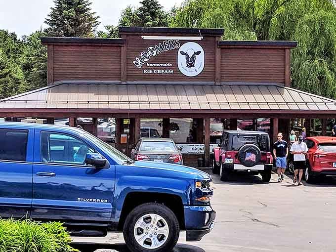 A full parking lot tells the real story&mdash;locals know where to find comfort in a world of constant change.