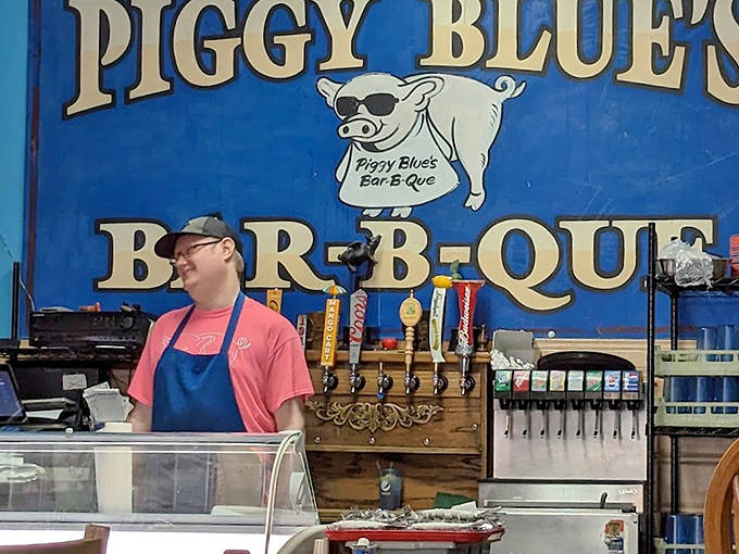 The heart of any great restaurant &ndash; dedicated staff who know their barbecue isn't just food, but an art form worthy of their full attention.