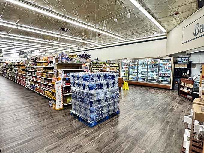 Riverside Foods shows that even grocery shopping can be a pleasant experience when the store is clean, well-lit, and actually cares about its customers.