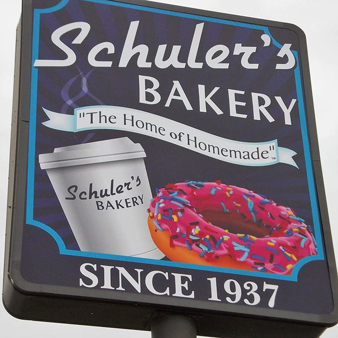 The sign proudly declares "The Home of Homemade" since 1937, a promise they've been keeping longer than most of us have been alive.