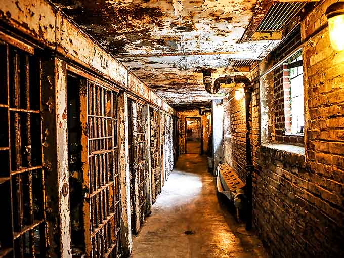 Solitary Confinement: The "hole" where troublemakers spent days in darkness with only their thoughts and perhaps a ghost or two for company.