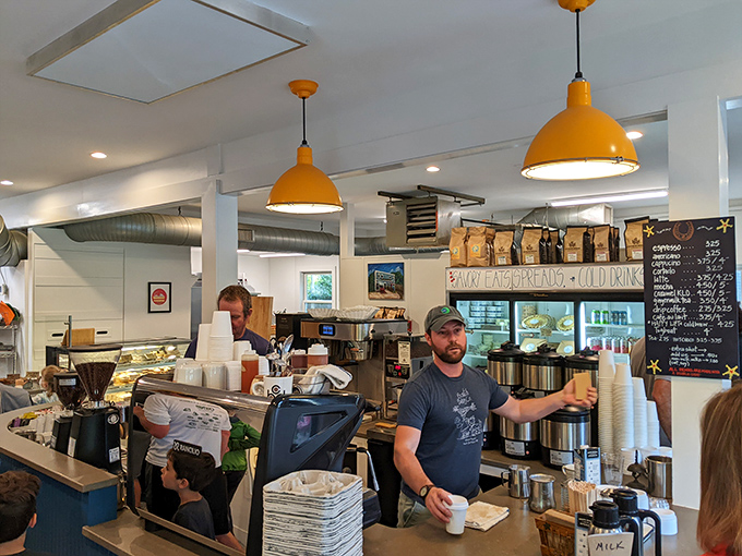 Baristas craft each drink with precision and care, turning ordinary coffee breaks into moments of caffeinated joy.